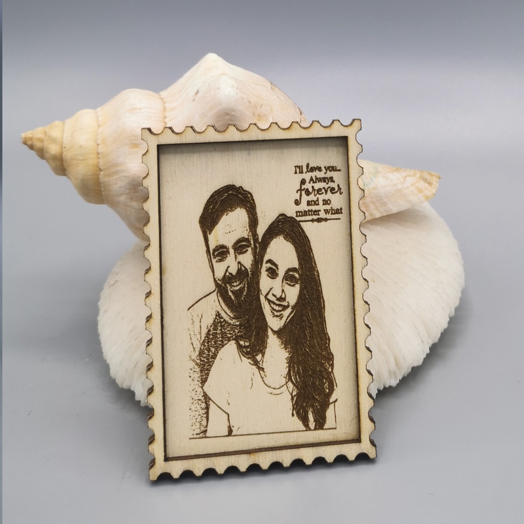 (Custome Made) Engraved wooden picture frame | Shopee Malaysia