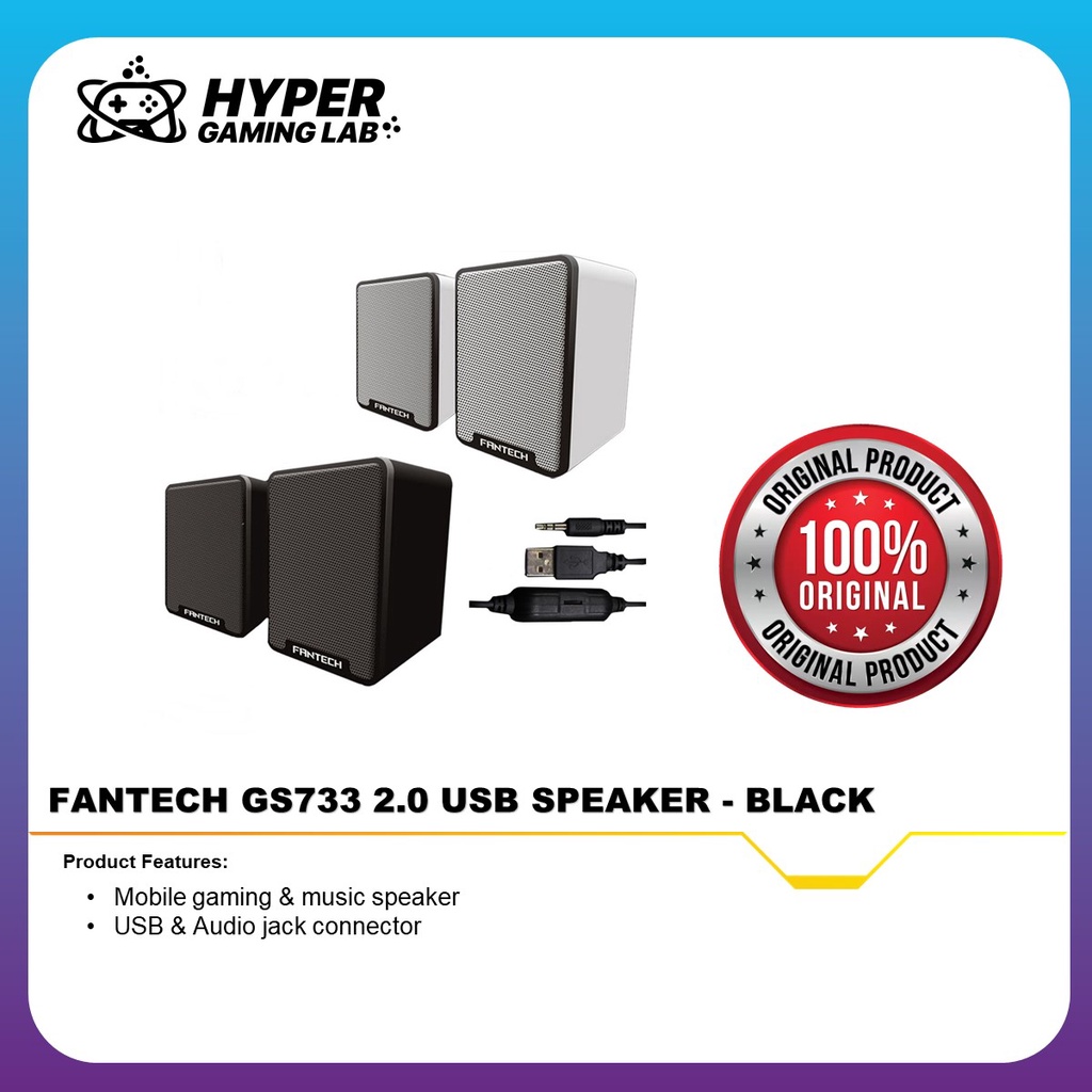 FANTECH ARTHAS GS733 MOBILE GAMING & MUSIC SPEAKER (SP87BK) | Shopee ...