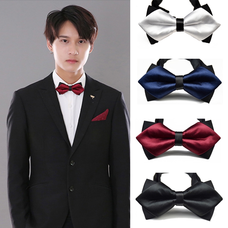 Bow Wedding Groom Bow Tie Men's Bow Tie Dress Bow Tie Groomsman Bow Tie ...