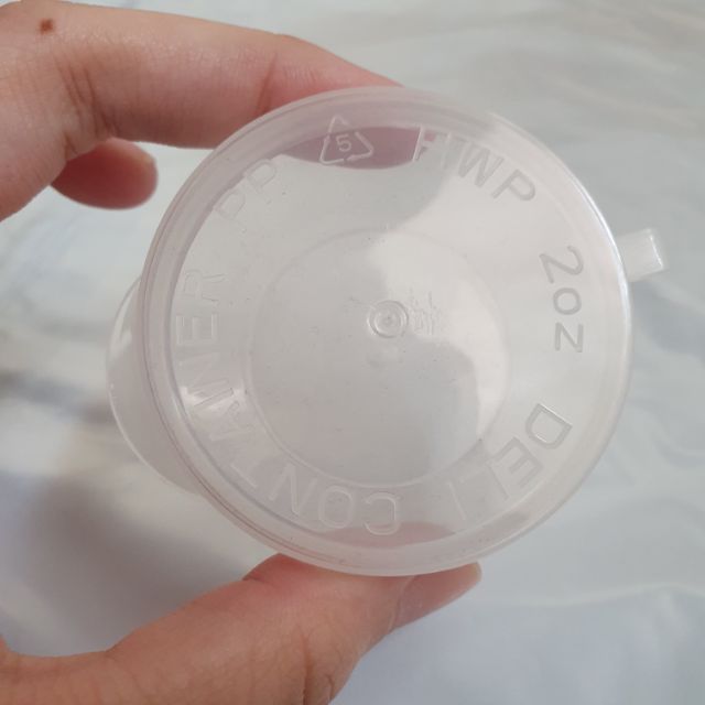 2OZ SLIME/PLASTIC/DODOL/SAUCE CONTAINER (30CUP) | Shopee Malaysia