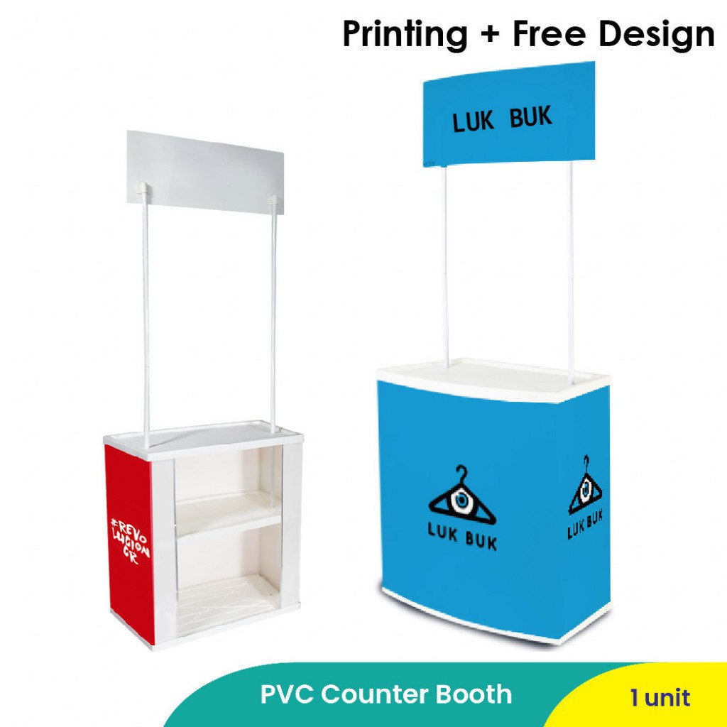Pvc Counter Booth / Promotion Table / Sampling Booth / Klosik Counter ...