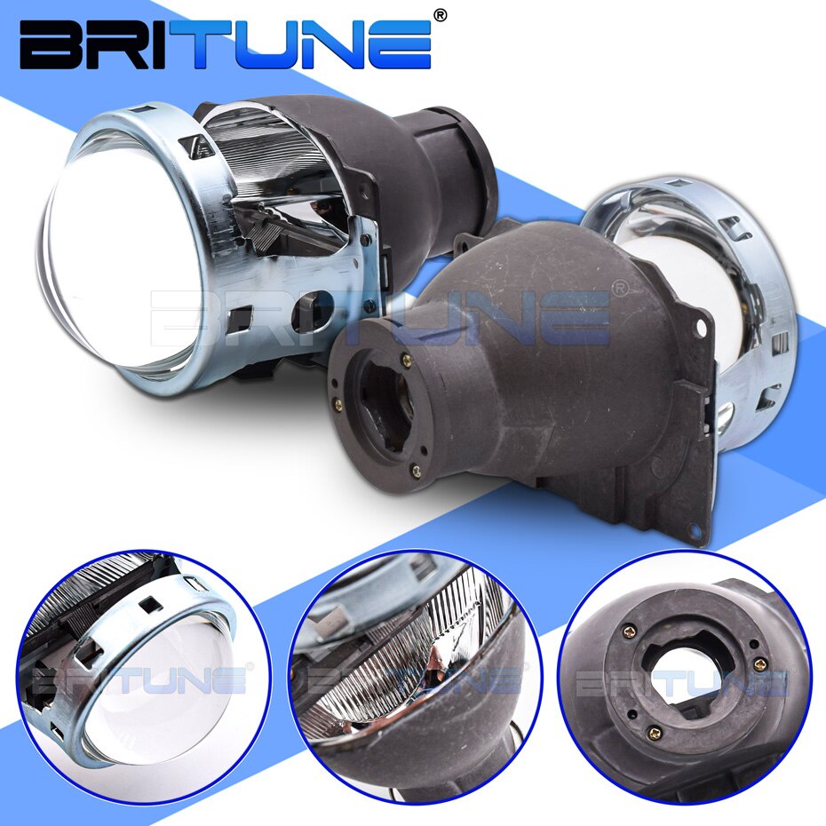 Britune Koito Q5 H11 Car Lens Bi-xenon Projector HID LED Headlight ...