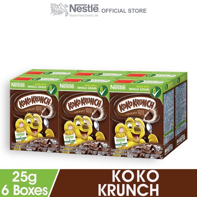 Nestle Koko Krunch Cereal (25g x 6 Boxes) | Shopee Malaysia