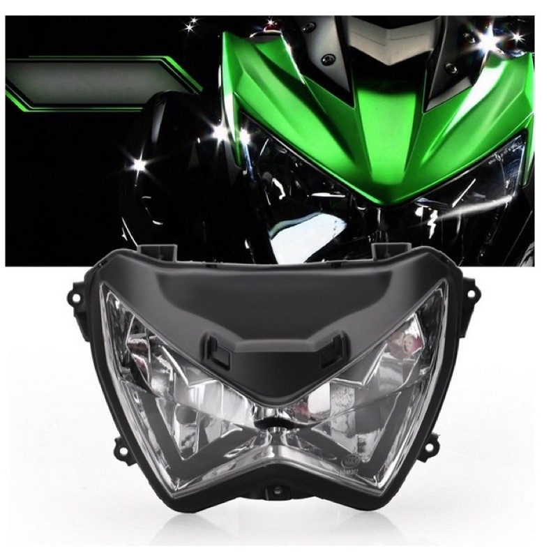 KAWASAKI Z800 HEADLIGHT ASSY STANDARD Z800 LAMPU BESAR DEPAN STANDARD ...