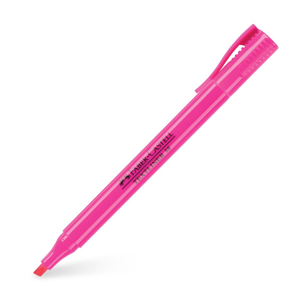 Faber Castell 38 Highlighter Textliner Pink (157728) | Shopee Malaysia