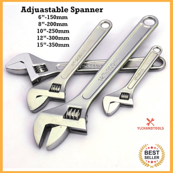 Switch Spanner - Kunci Inggris Boleh Laras | Adjustable Spanner Wrench ...