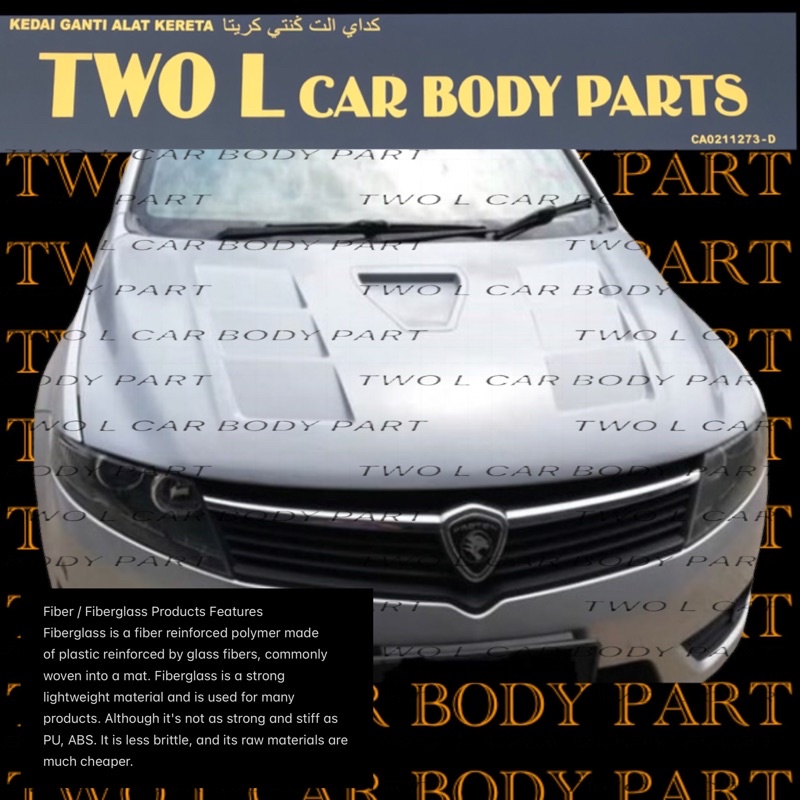 proton preve / sprima s bonnet fibre bonnet f sport | Shopee Malaysia