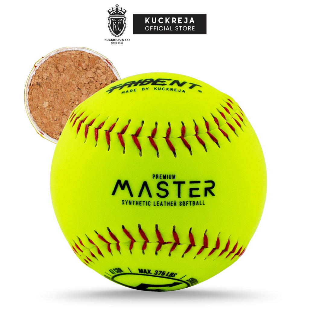 Trident Master Synthetic Leather Softball - Cork Core (Senior - 12 ...