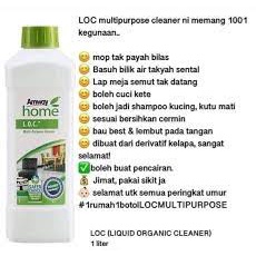 LOC MultiPurpose Cleaner 1L Pembersih Pelbagai Fungsi Amway loc ...