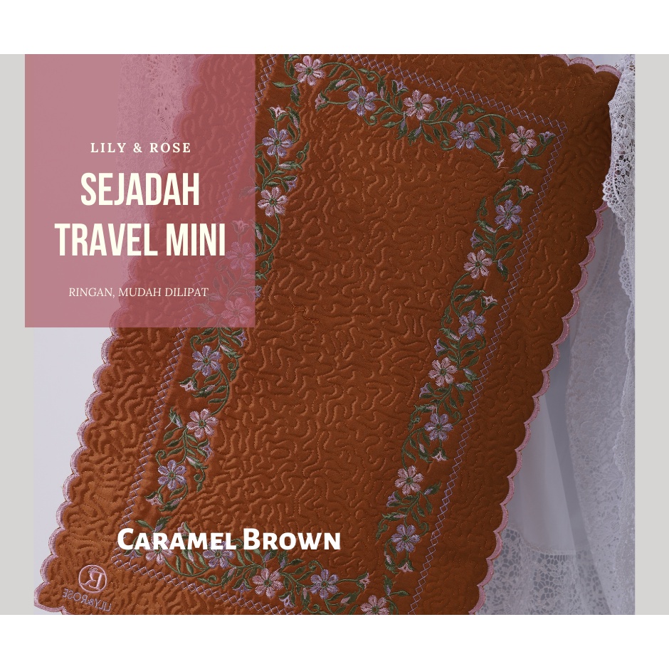 Sejadah Mini, Sejadah Travel, Ringan 65gram, Sejadah Lipat Sejadah Muka ...