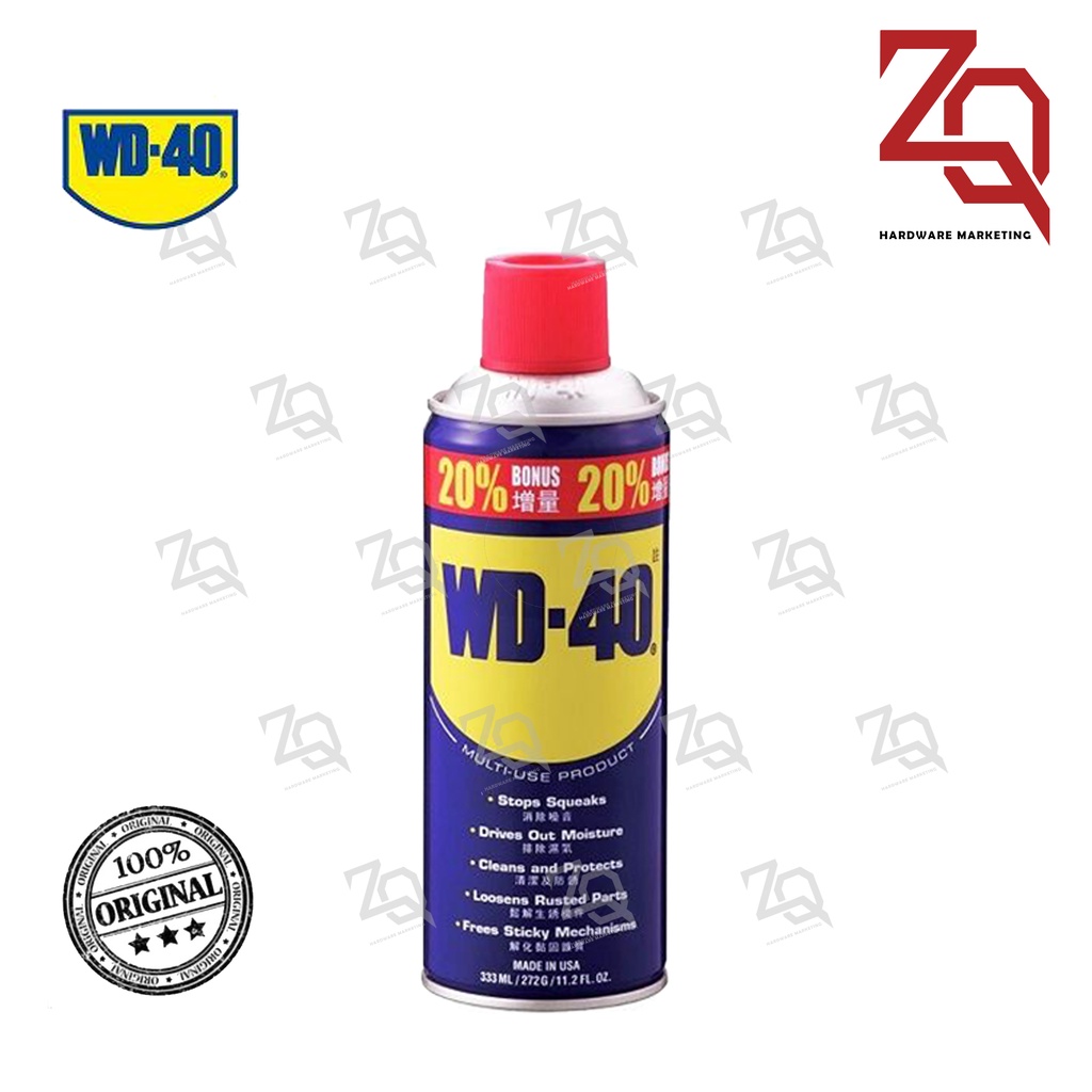 WD-40 MULTIPURPOSE SPRAY (100% ORIGINAL) (EXTRA20%)- WD40 333ML ...