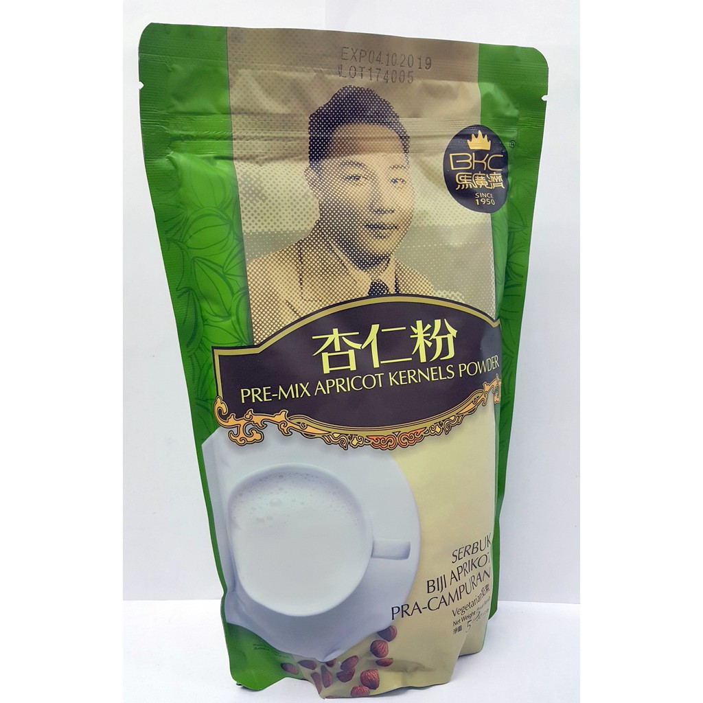 BKC Pre-mix Apricot Kernels Powder (Almond Powder)马广济杏仁粉 500g | Shopee ...