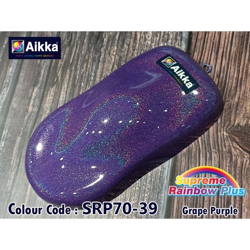AIKKA SUPREME RAINBOW PLUS SRP70-39 GRAPE PURPLE 2K AUTOMOTIVE PAINT | Shopee Malaysia