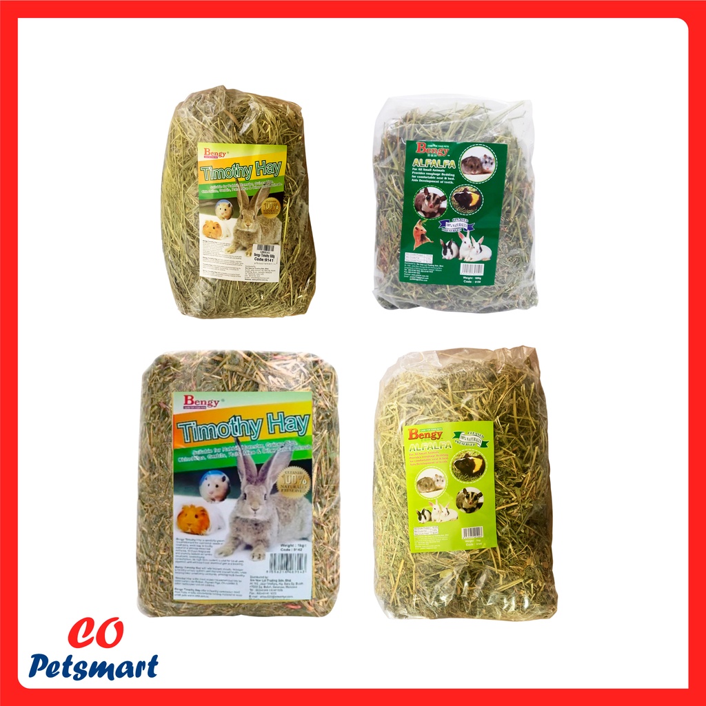 Bengy Rabbit Rodent Hay 500g / 1kg | Shopee Malaysia