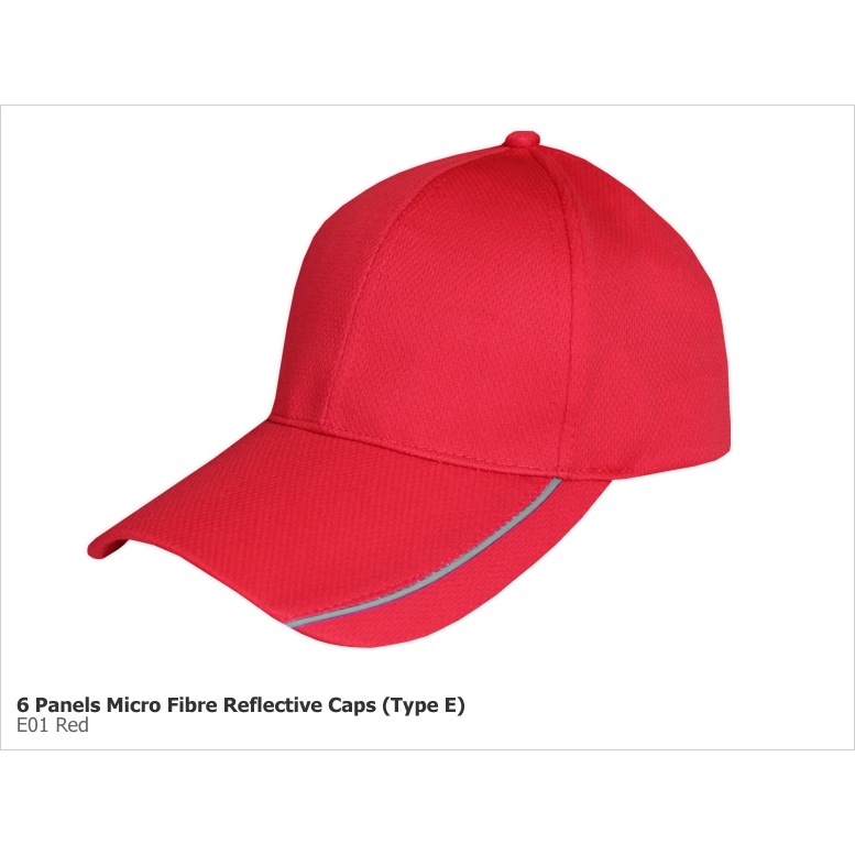 6 Panels Micro Fibre Reflective Caps | Shopee Malaysia
