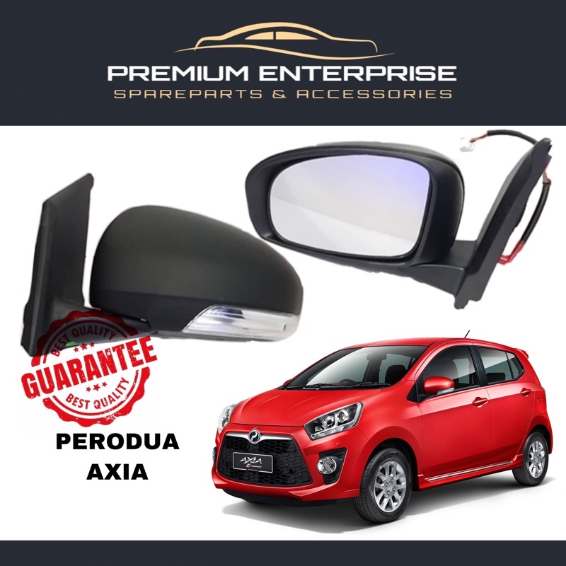 PERODUA AXIA 7 WIRE SIDE MIRROR CERMIN SISI | Shopee Malaysia