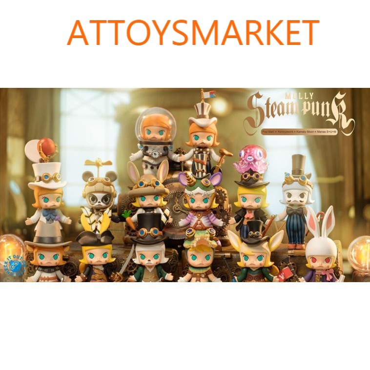 -ORIGINAL-POPMART MOLLY STEAM PUNK | Shopee Malaysia