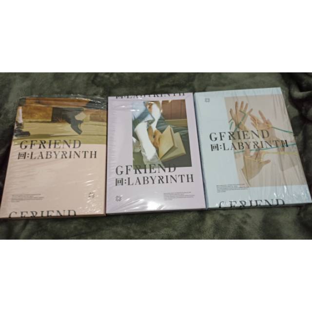Gfriend labyrinth album only and photobook cd photofilm mini poster ...