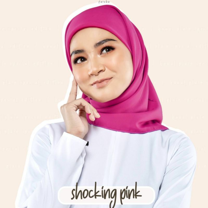 Fareha Plain Special Edition | Shopee Malaysia