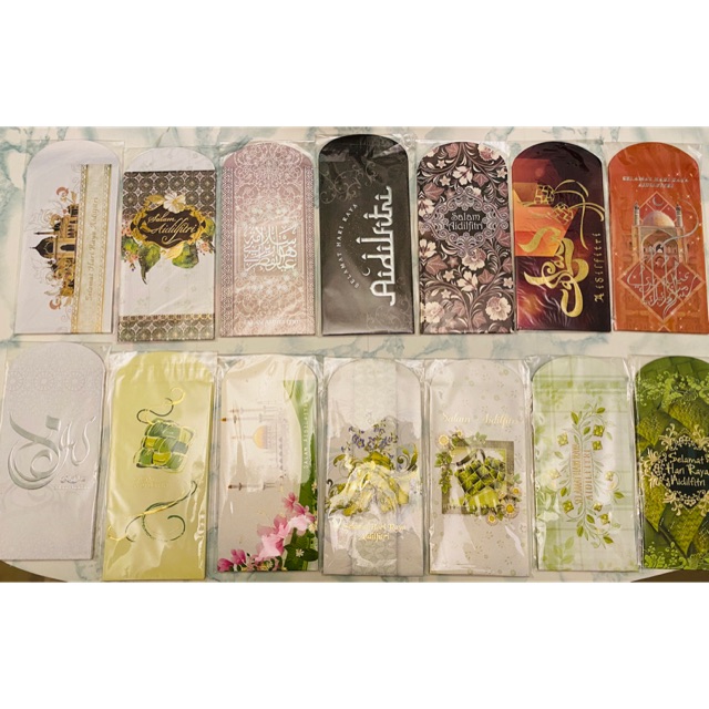 SAMPUL RAYA ENVELOPE RAYA AIDILFITRI AIDILADHA 2021 | Shopee Malaysia