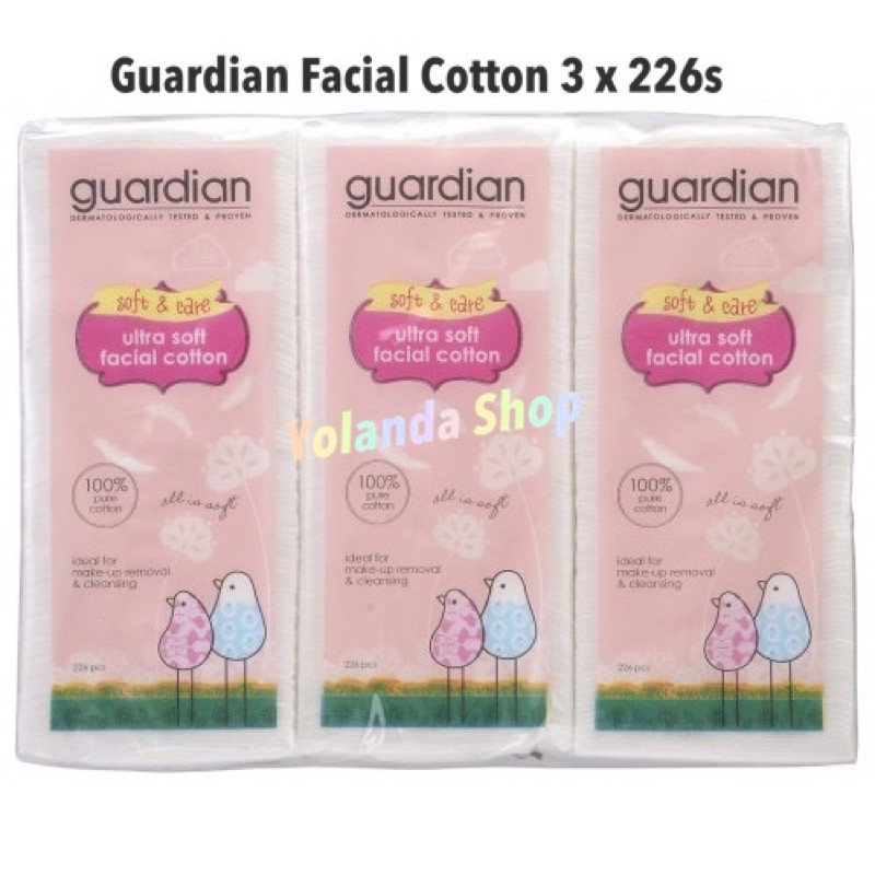Watsons Soft & Clean Square Puffs Face Cotton 160+80piecesX3 (NEW ...
