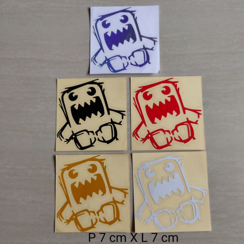 Quality jdm character Domo cutting stickers | Shopee Malaysia