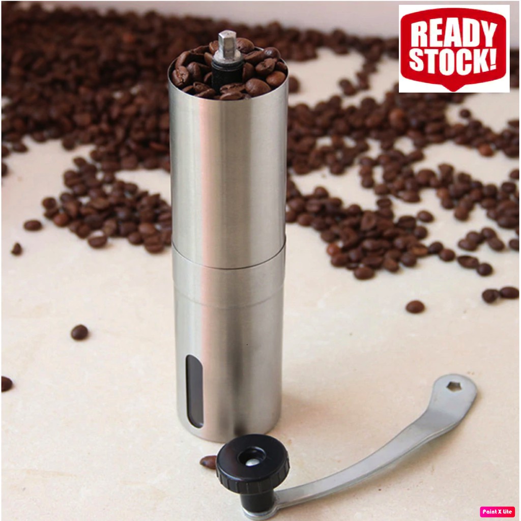 Manual Coffee Grinder ceramics Core 304 Stainless Steel Hand Burr Mill ...