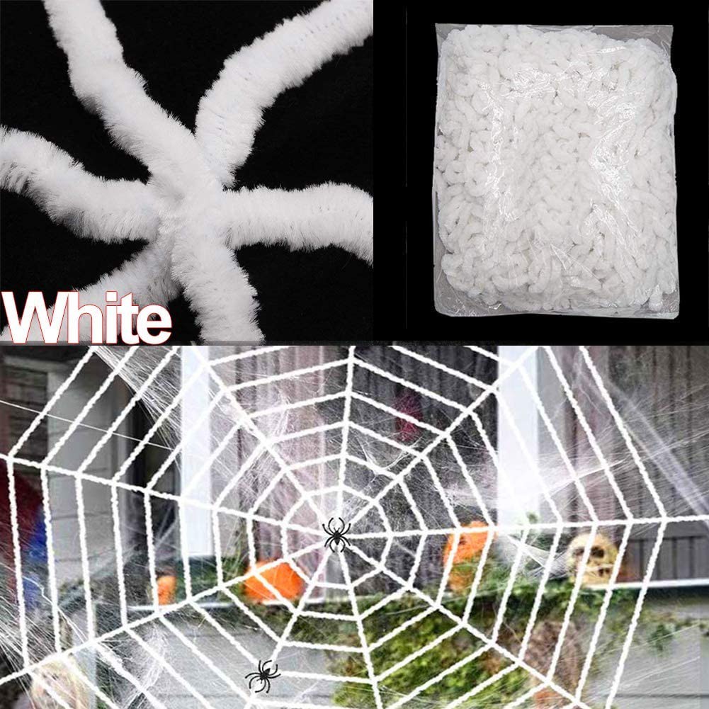 🎃🎃【 HALLOWEEN CRAZY SALES】🎃🎃Spiders Web Decoration, 3.5 Meter Giant ...