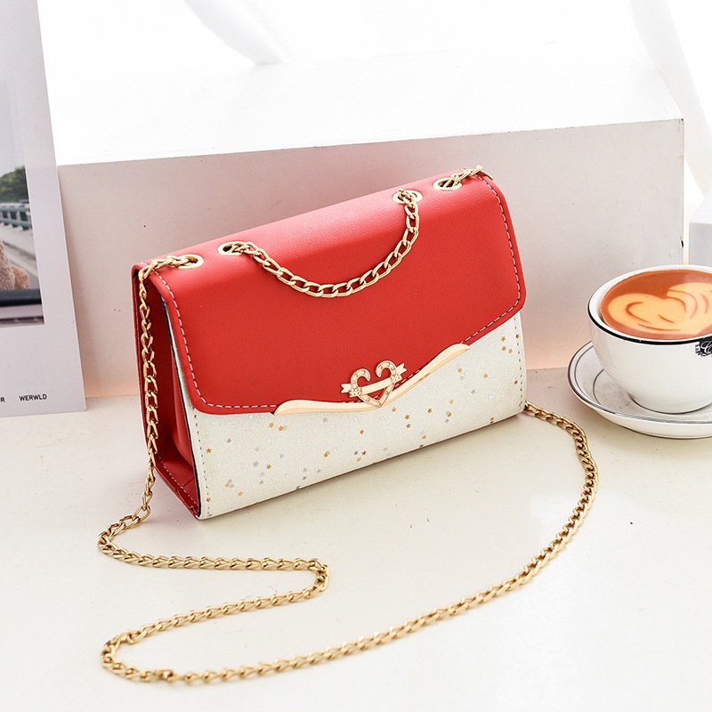Cross body bag sequins single shoulder bag Korean women satchel bag ...