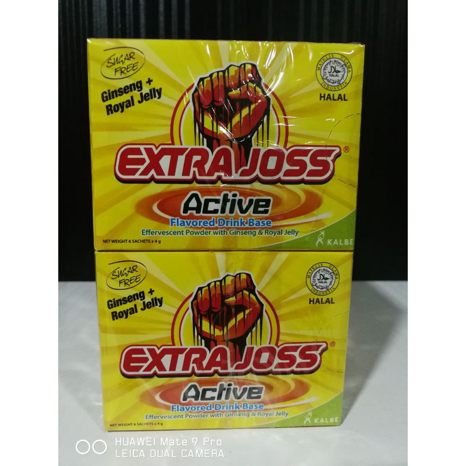 EXTRA JOSS ACTIVE (10 KOTAK 60 PAKET) | Shopee Malaysia