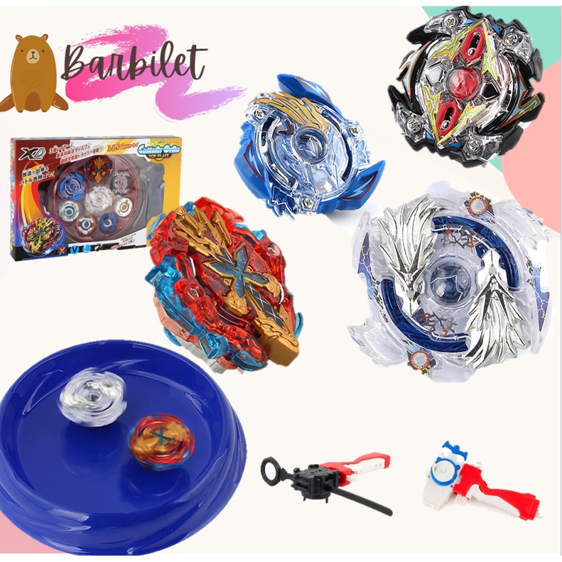 4 IN 1 Beyblade Brust Toys Box Set with Stadium Gyro Beyblade Box ...