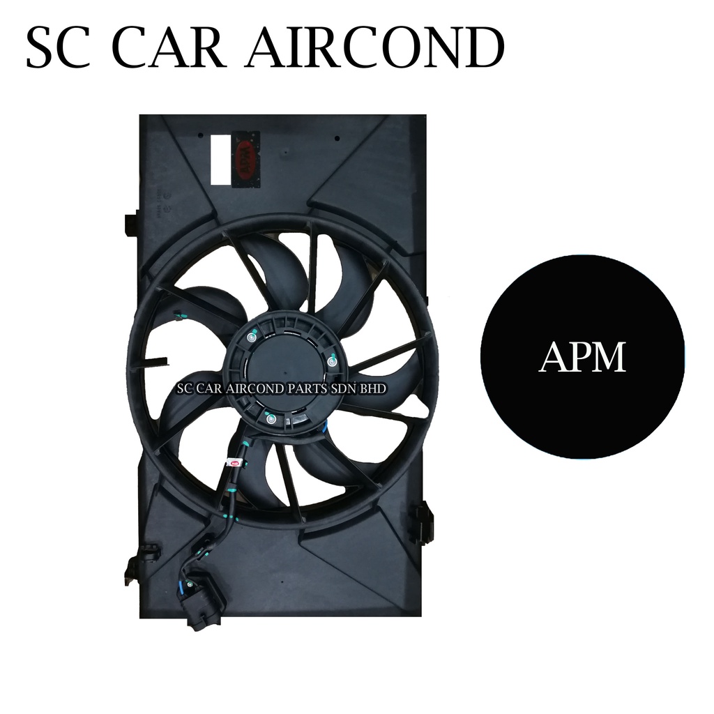 PROTON PREVE APM RADIATOR FAN MOTOR ASSY SET (RAD MOTOR + FAN BLADE ...