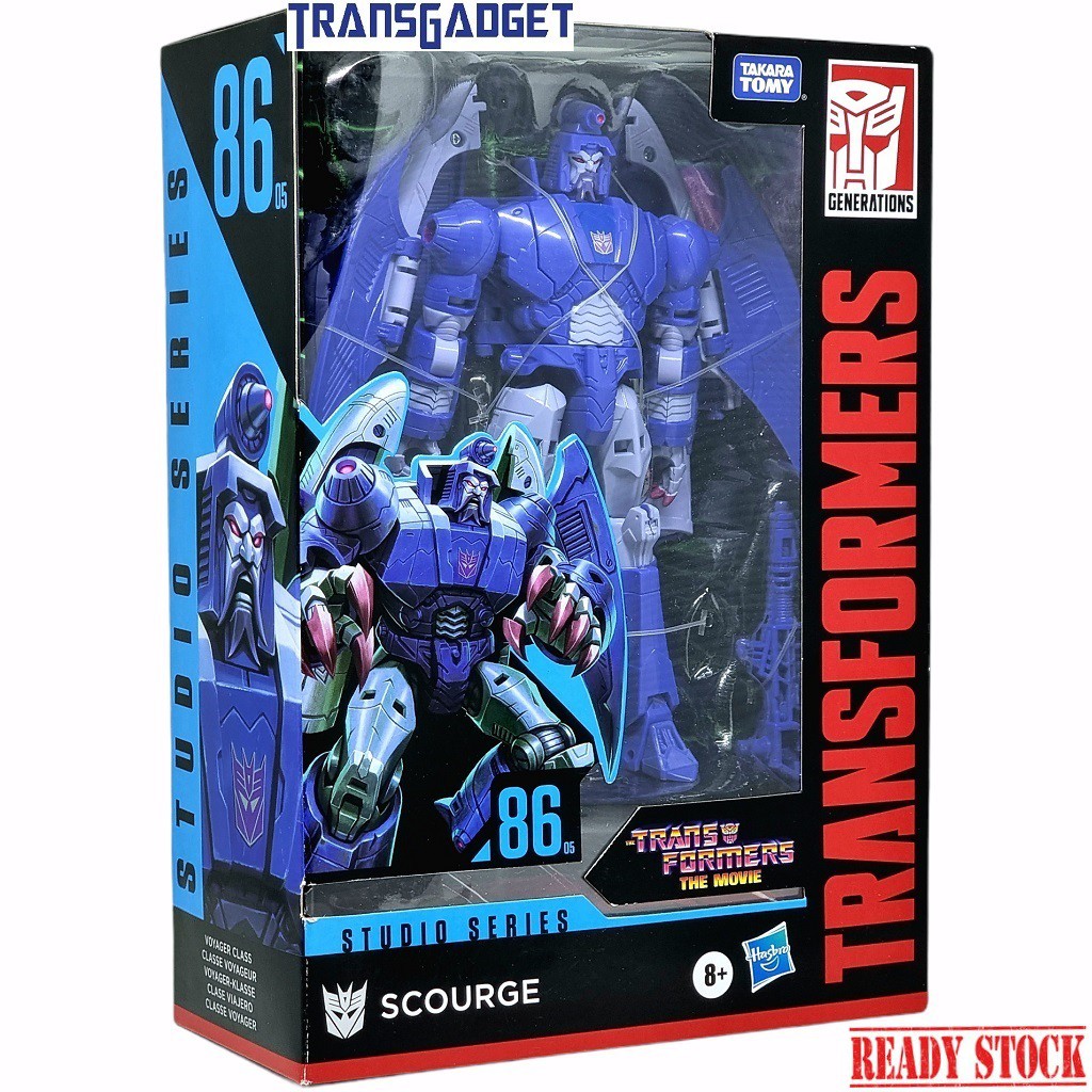 Hasbro Decepticon Scourge - Transformers The Movie Studio Series 86-05 ...