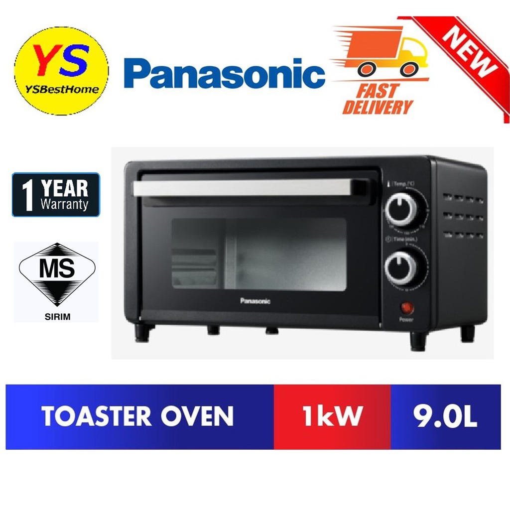 Panasonic Toaster Oven NT-H900KSK / 9L / 1000W Compact Toaster Oven ...