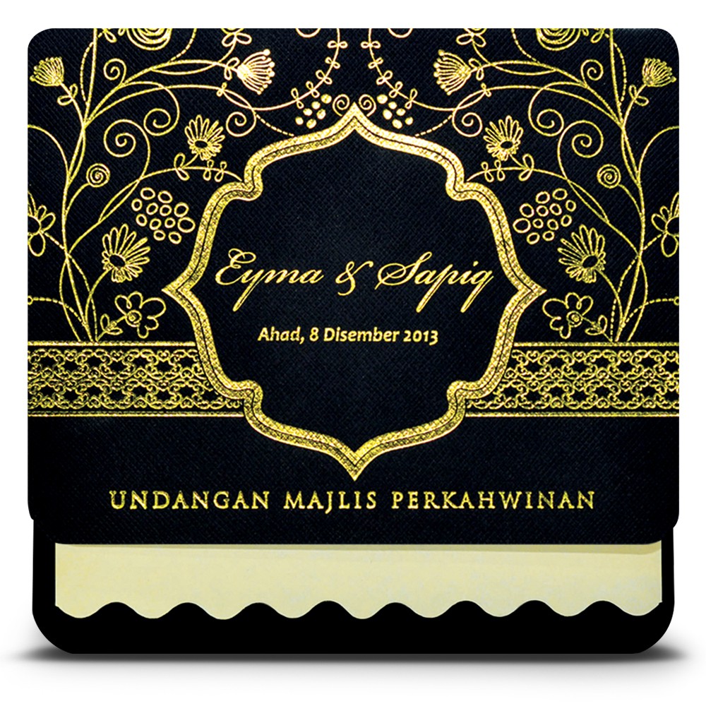 Wedding Invitation Card - Kad Kahwin - B04 with Envelope | Shopee Malaysia