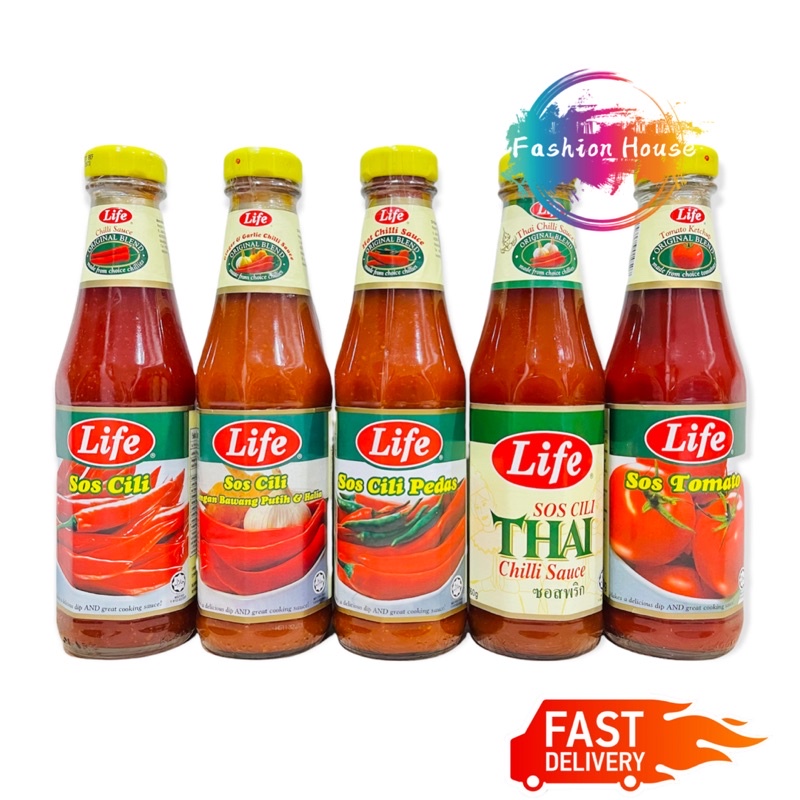 Life Sos Cili / Sos Cili Pedas / Thai Chili Sauce / Tomato / Sos Cili ...