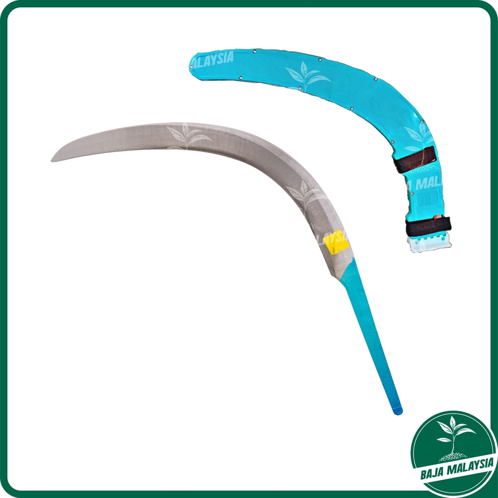 MI GLOBAL Harvesting Sickle Coconut Oil Palm Knife Cutter Pisau Sabit ...