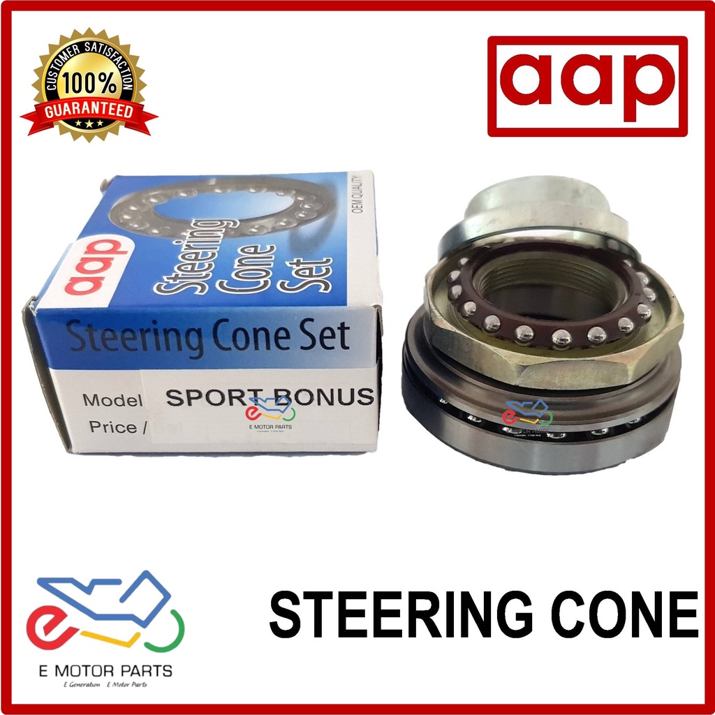 AAP STEERING CONE SET CONE SET KON STERENG EX5 RXZ Y125 Y15 NOUVOLC ...