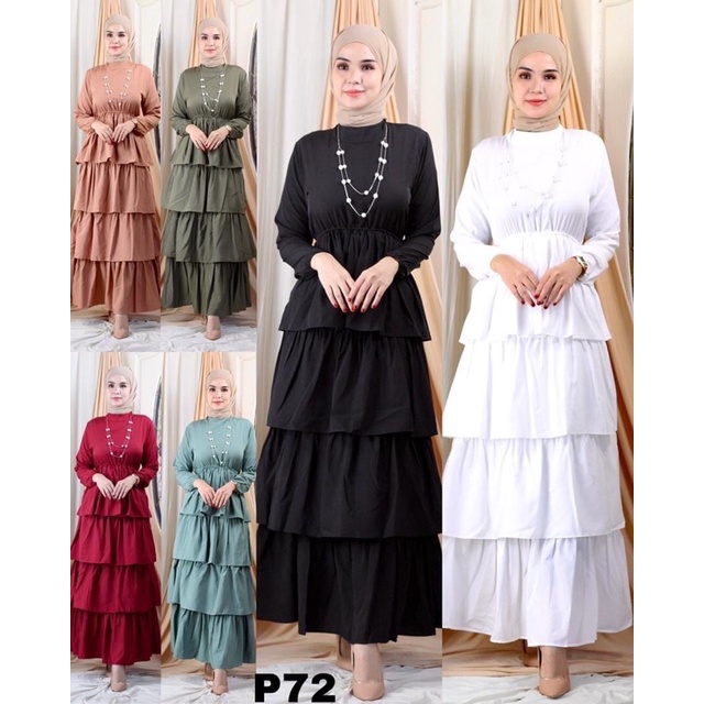 🔥HOT ITEM 🔥 Dress viral / dress bertingkat / Dress princess | Shopee ...