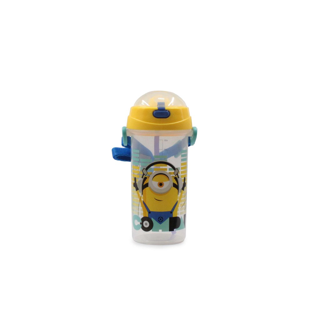 🍌New! Minions Despicable Me Kids Toddler BPA Free 550ml Drinking Water Bottle / Botol Air with ...