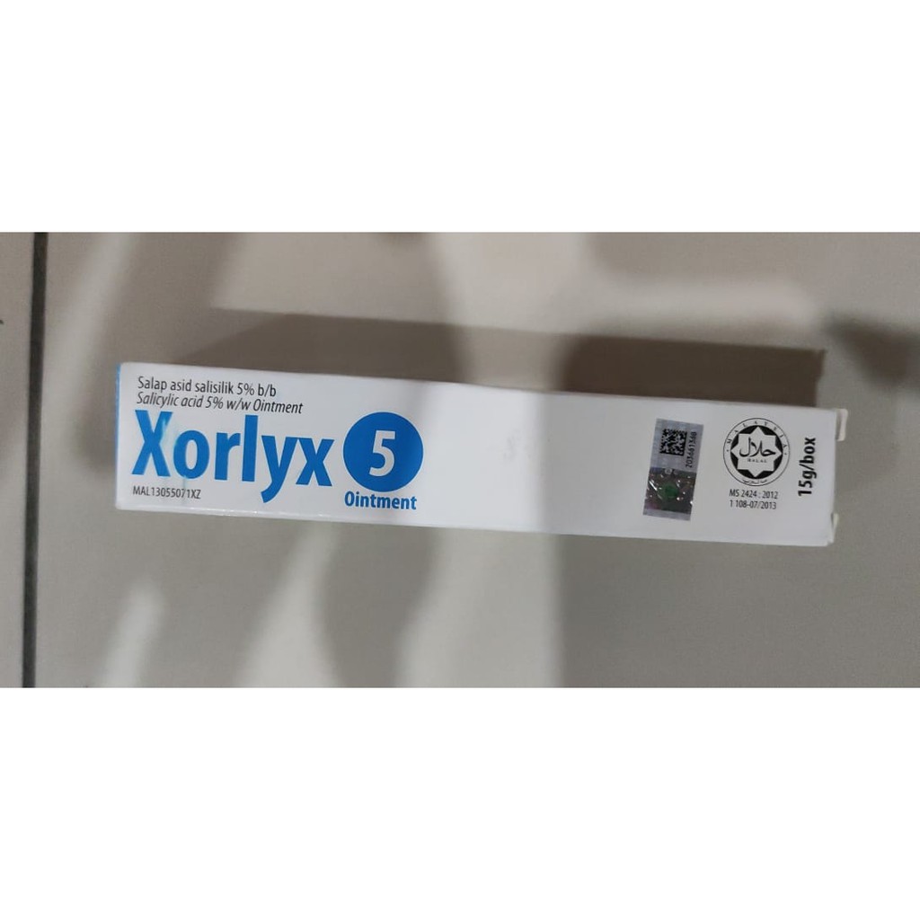 Xorlyx 5 Ointment (Salicylic Acid 5% w/w) 15gc | Shopee Malaysia