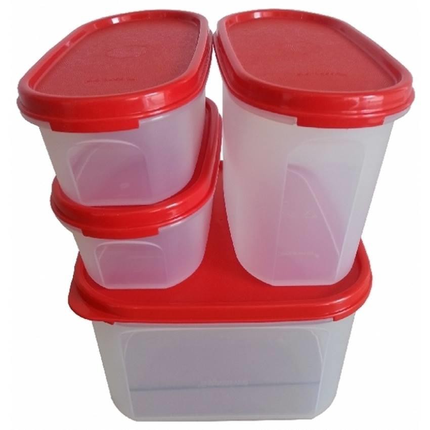 Tupperware Modular Mate 4 Pieces Starter Set 【BPA FREE】 | Shopee Malaysia