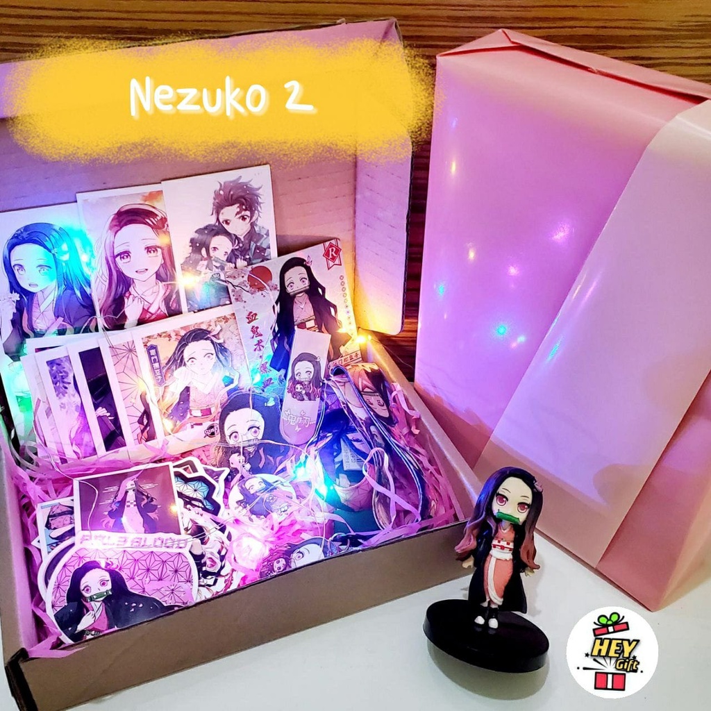 🌈ANIME SURPRISE BOX🌈 Demon Slayer Figure Anime Gift Box Tanjiro Nezuko ...
