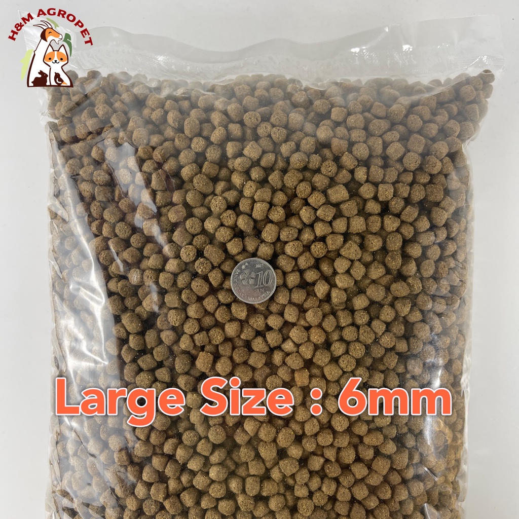 [1KG] Makanan Ikan Talapia Dedak Ikan Keli Fish Pallet Ikan talapia ...