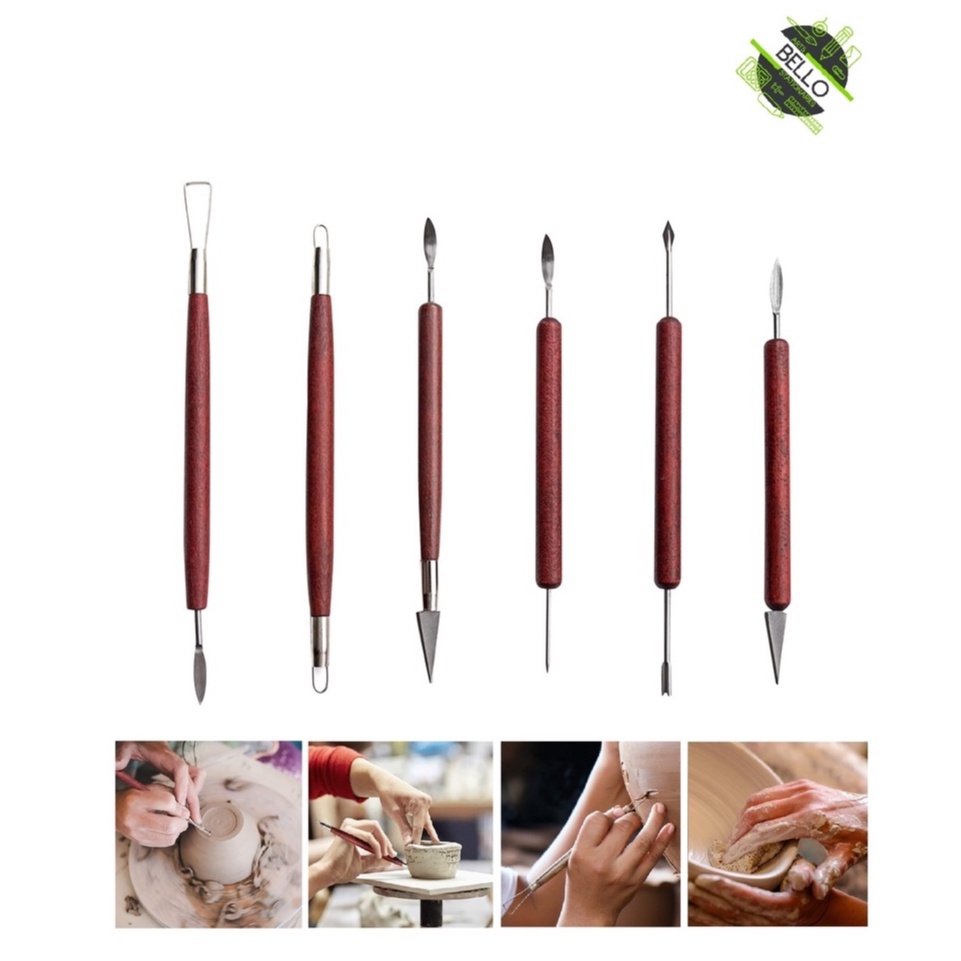 Modeling Clay Tools Set Pottery Sculpting Tools Art Crafts Clay Set of ...