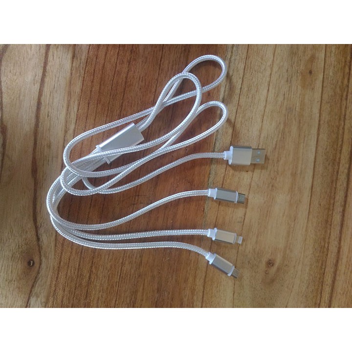 3-head Umbrella Charging Cable 1M Long | Shopee Malaysia