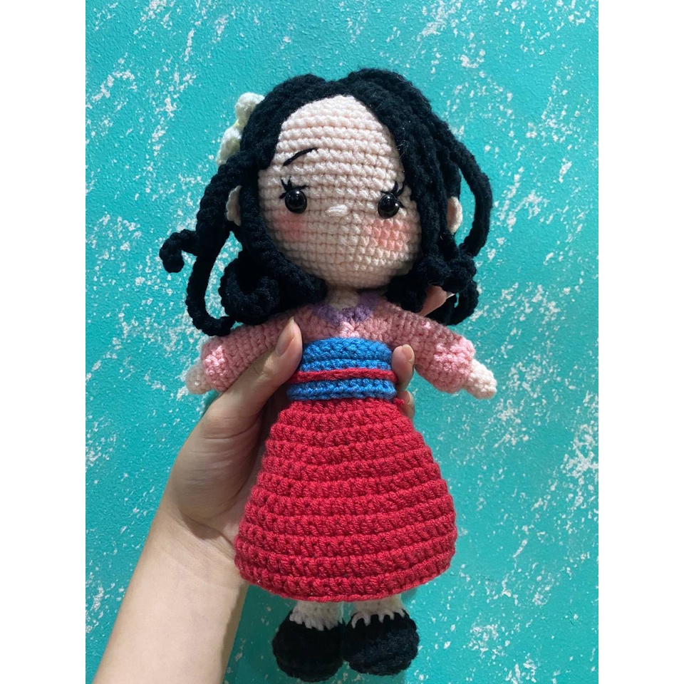 Mulan Amigurumi/Crochet | Shopee Malaysia