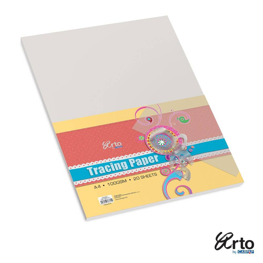 (ESA)A4 Tracing Paper Pack (60gsm /100 gsm) | Shopee Malaysia