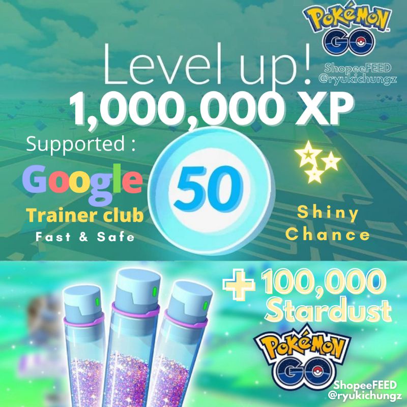 Pokemon go solo leveling stardust | Shopee Malaysia