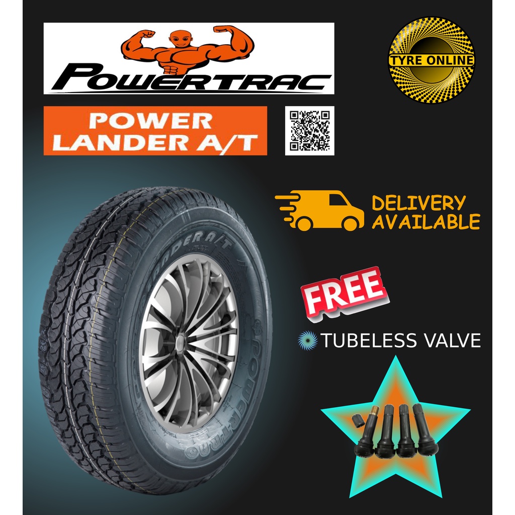 POWERTRAC POWER LANDER A/T 265/70R17 NEW TYRE TIRE TAYAR BARU RIM 17 ...